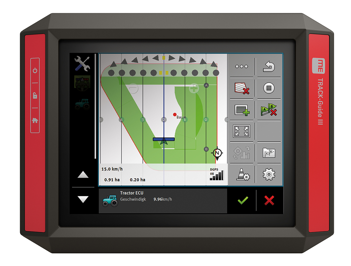 ISOBUS terminal of automatische stuursystemen